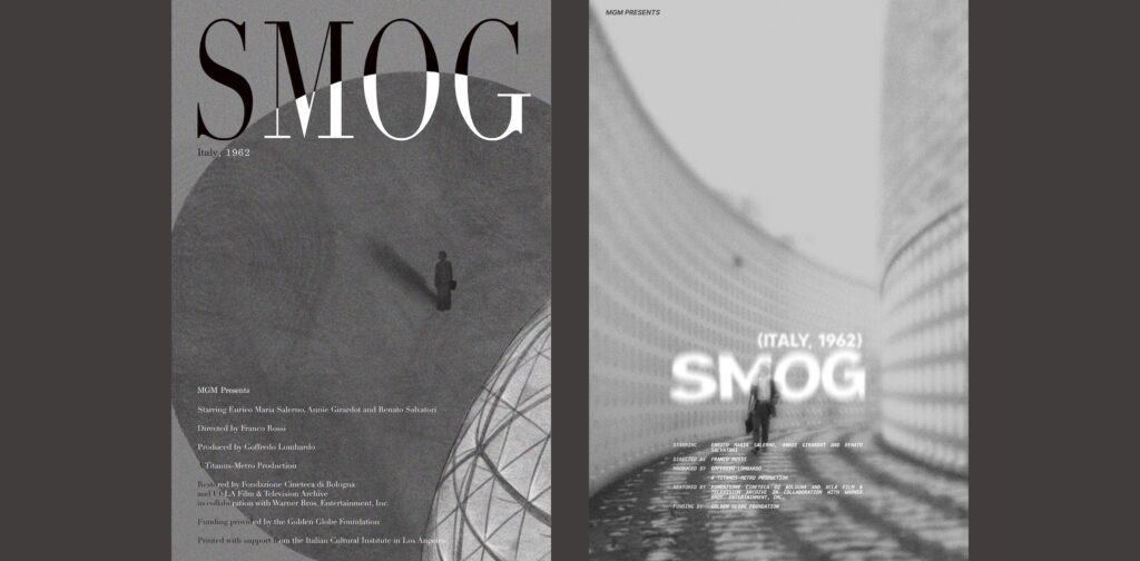 'Smog' Film Restoration - Film Poster Design Contest Winners Announced ...